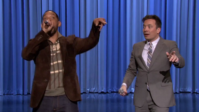 Will Smith And Jimmy Fallon Rapping 'It Takes Two' With An iPad App Is ...