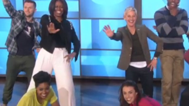 Michelle Obama Just Did A Dance To 'Uptown Funk' And She's Got Serious ... Michelle Obama Just Did A Dance To 'Uptown Funk' And She's Got Serious ...